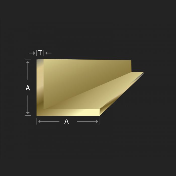 Brass Equal Angles from Click Metal