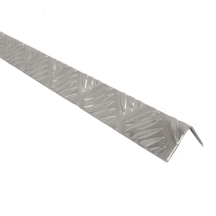 Aluminium Treadplate Angles - External Thread